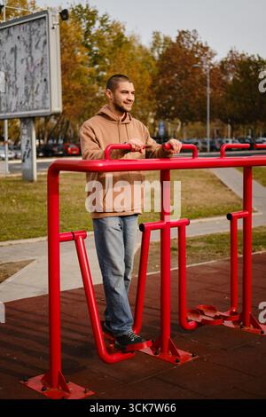 Fitness and healthy life concept. Sneakers on wooden table. Top view ...