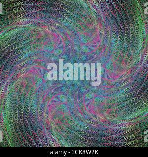 Abstract multicolor swirls seamless. Colorful seamless vector pattern ...