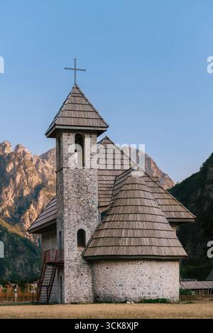 The church of Theth, Peaks of the Balkans, Accursed Mountains, Theth ...