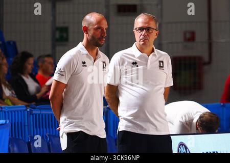 Mario Fioretti (head coach Bertram Derthona Basket Tortona) during ...