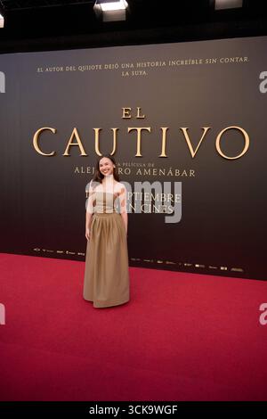 Maria Reus attends to 'El Cautivo' Premiere at Callao Cinema on ...