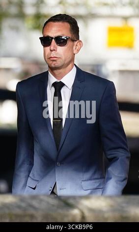 Former Premier League referee David Coote arrives at Nottingham Crown ...