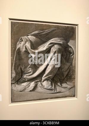 Leonardo Da Vinci - Drapery Seated Figure 1 Stock Photo - Alamy
