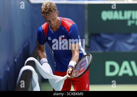 Tennis, Davis Cup Final 2025, team Belgium, captain Steve Darcis ...