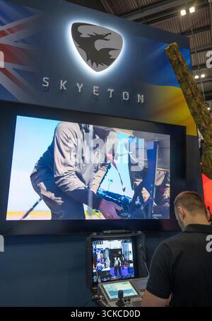 ExCel, London, UK. 10th September 2019. Defence & Security Equipment ...