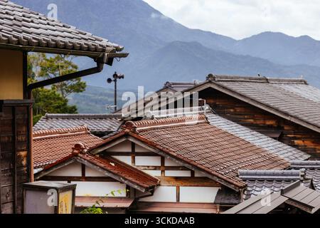 MAGOME, JAPAN - SEPTEMBER 21, 2024: The historic village of Magome ...