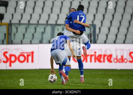 Luca Lipani during Qualifying - Italy U21 vs Armenia U21, UEFA European ...