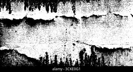 Distressed denim seam with frayed stitching texture overlay for design ...