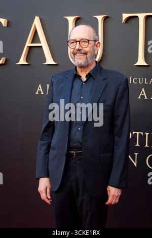 Miguel Rellan attends the premiere of "El Cautivo". September 10, 2025 ...