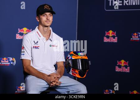 Luca Marini of Italy and Honda HCR Castrol seen during MotoGP GP7 ...