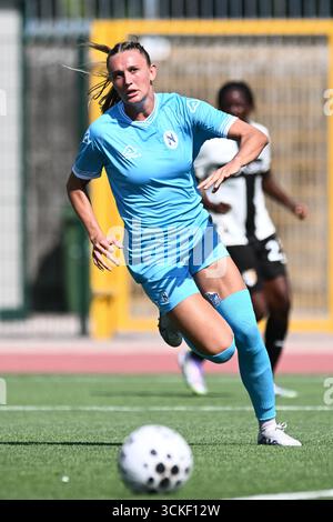 Cecilie Floe Nielsen of Napoli Women look on during the Serie A Women ...