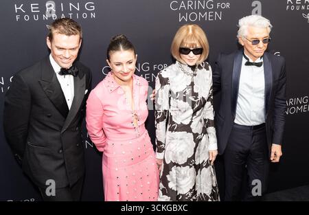Anna Wintour and Chloe Malle attend the Kering Caring for Women Dinner ...
