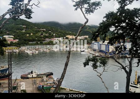 A beautiful view of a landscape with trees and greenery near Patagonia ...