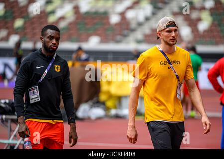 Simon Batz (GERMANY, MTG Mannheim, Long Jump Men) JPN, Leichtathletik ...