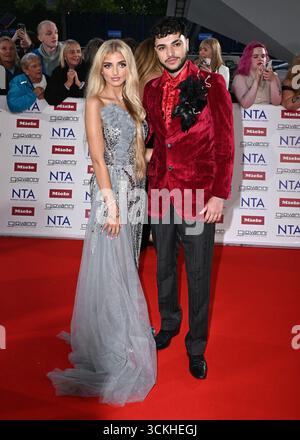 Princess Andre and Junior Andre attends the National Television Awards ...