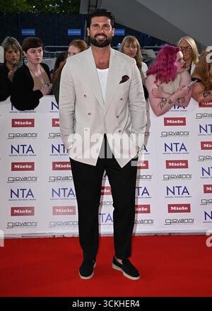 Dan Edgar attends the National Television Awards (NTA's) at the O2 in ...
