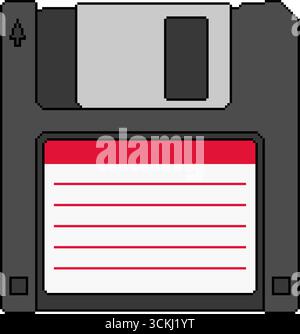 floppy disk pixel Stock Vector Image & Art - Alamy