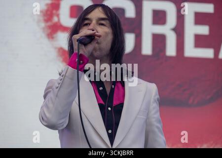 Primal Scream at YNOT Festival 2025 Stock Photo - Alamy