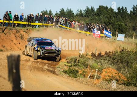 55 Joshua MCERLEAN, Eoin TREACY, Ford Puma Rally1, action during the ...