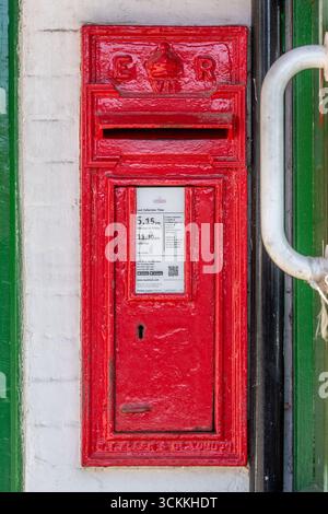 Uckfield, September 8th 2025: Edward VII post box at Ridgewood Post ...