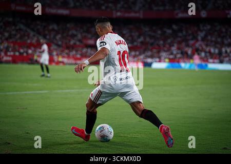 Alexis Sanchez of Sevilla FC during the La Liga EA Sports match between ...