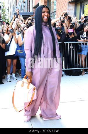 September 11, 2025 Law Roach arrivaling to Michael Kors Collection for ...