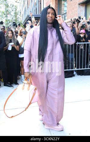 September 11, 2025 Law Roach arrivaling to Michael Kors Collection for ...