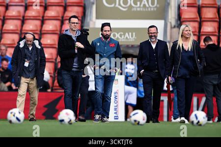 Wrexham CEO Michael Williamson ahead of the Sky Bet Championship match ...