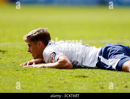 Preston North End's Harrison Armstrong scores his sides first goal ...