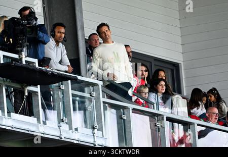 Wrexham owner, Ryan Reynolds during the Emirates FA Cup Third Round ...