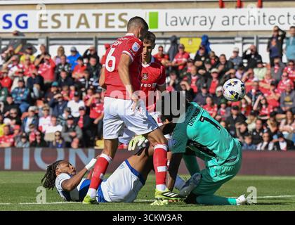 Rumarn Burrell of Queens Park Rangers controls the ball during the Sky ...