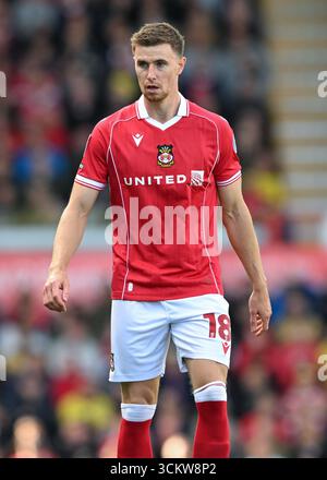 Wrexham’s Ben Sheaf during the Sky Bet Championship match at the bet365 ...