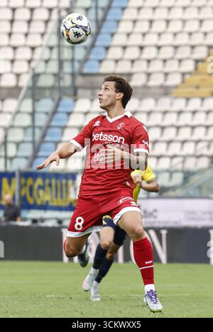 Modena, Italy. 13th Sep, 2025. Pedro Mendes of Modena Calcio celebrates ...