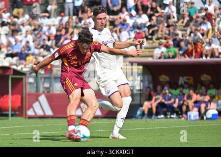 Antonio Arena of AS Roma in action during the Coppa Italia 2025/2026 ...