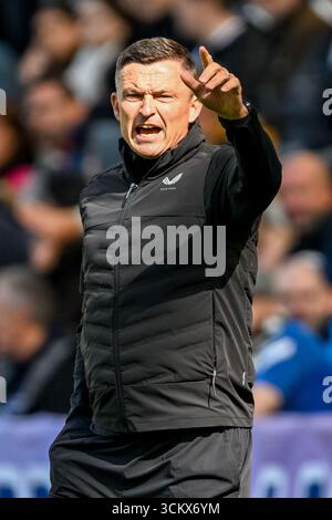 Preston North End manager Paul Heckingbottom arriving before the Sky ...