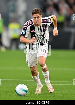 Kenan Yildiz of Juventus FC during the Italian Serie A, football match ...