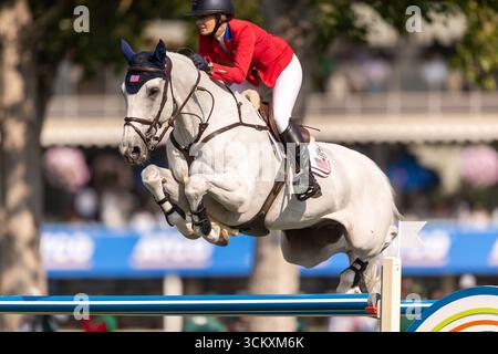 Lillie KEENAN of United States of America during the Longines Paris ...