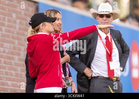 Tiffany Foster, Amy Millar and Chef d'Equipe, Ian Millar from Team ...