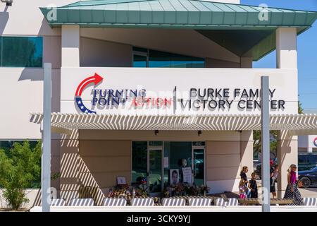 Phoenix, Arizona - September 13, 2025: Outside the Turning Point USA ...