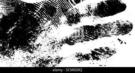 Charcoal handprint texture with seamless distressed overlay for ...