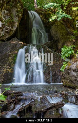Small waterfall in the harz, germany Stock Photo - Alamy