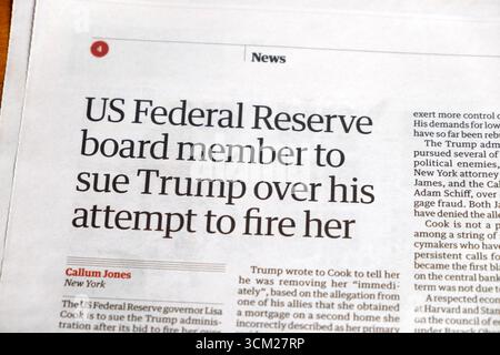 Lisa Cook, a Federal Reserve Board of Governors member, speaks during ...