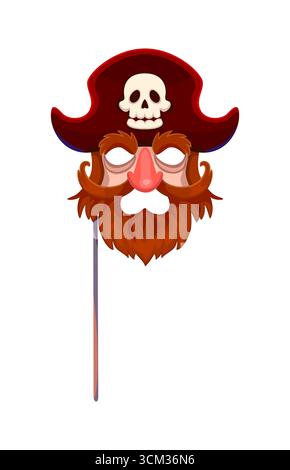 party mustaches in stick Stock Vector Image & Art - Alamy