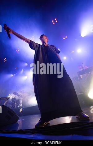 Bergen, Norway. 13th, September 2025. The Norwegian rap group Side Brok ...