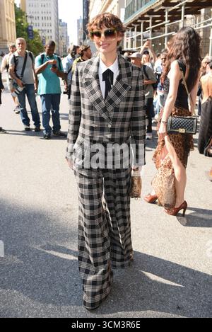 Irina Kro Eicke attends the alice & olivia by Stacey Bendet x Grateful ...