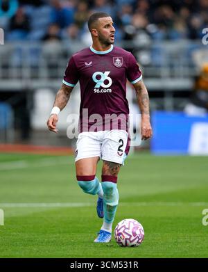 Burnley's Kyle Walker during the Premier League match at Turf Moor ...