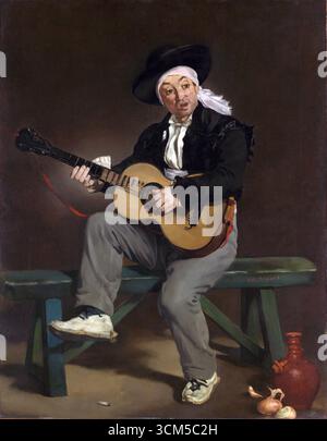 The Spanish Singer 1860 by Edouard Manet Stock Photo - Alamy