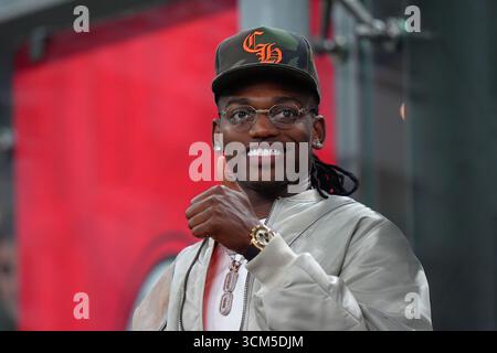 AC MilanÕs Rafael Leao during the Serie A soccer match between Milan ...