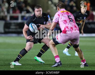 Murray McCallum of Newcastle Red Bulls on the charge during the ...