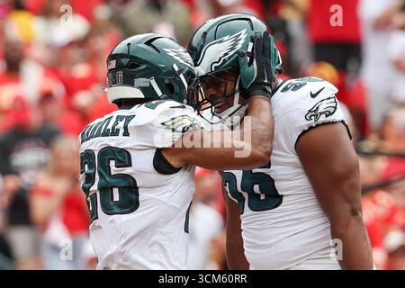 Philadelphia Eagles guard Tyler Steen (56) in action during the first ...